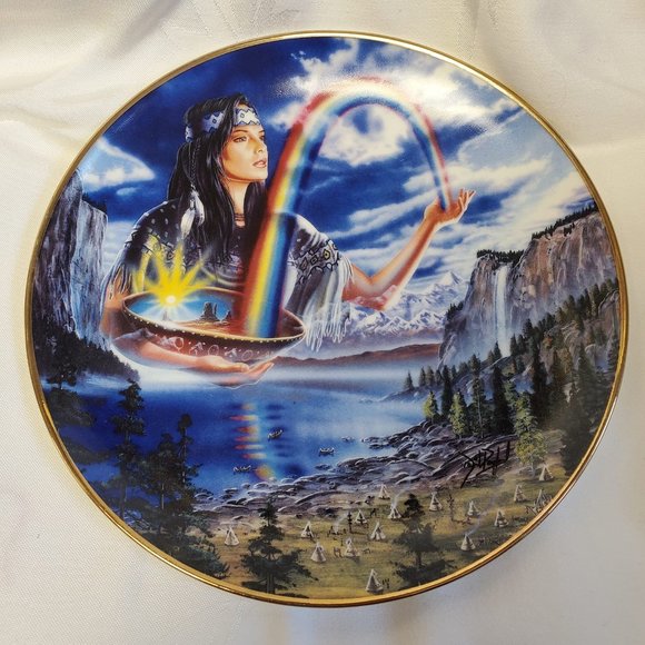 Franklin Mint | Wall Decor | Franklin Mint Heirloom Rainbow Maiden ...